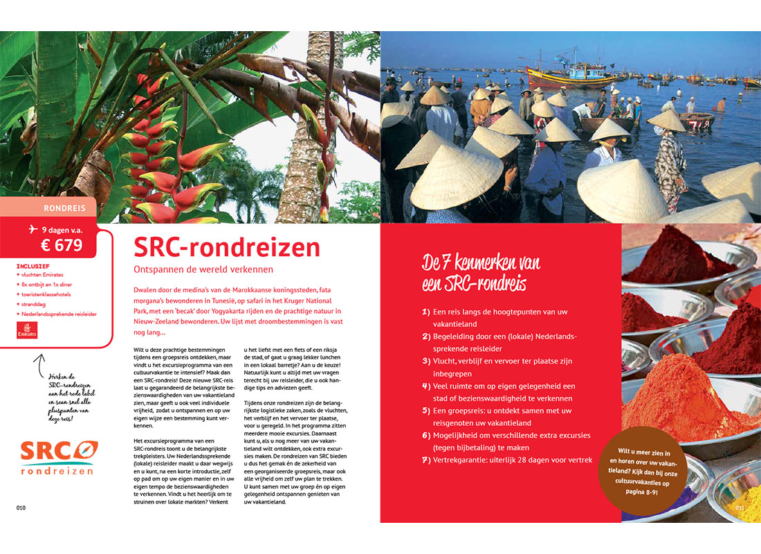 SRC Reizen | Digitaal Bureau Pentapark